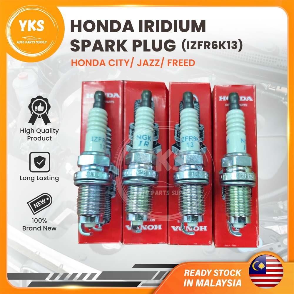 🔥HONDA NEW🔥(12290-RB1-003)( IZFR6K13) NGK IRIDIUM SPARK PLUG IVTEC 1.5 ...