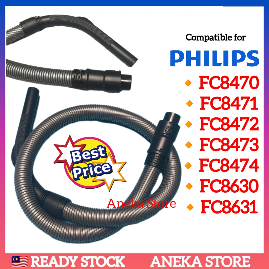 🇲🇾 Suitable for Philips Vacuum Cleaner Hose Paip Tiub Tube Adapter ...