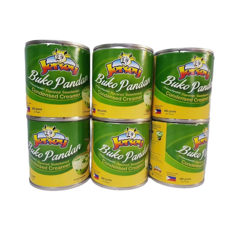 Jersey buko Pandan Condensed Milk 390ml x 1 can | Shopee Malaysia
