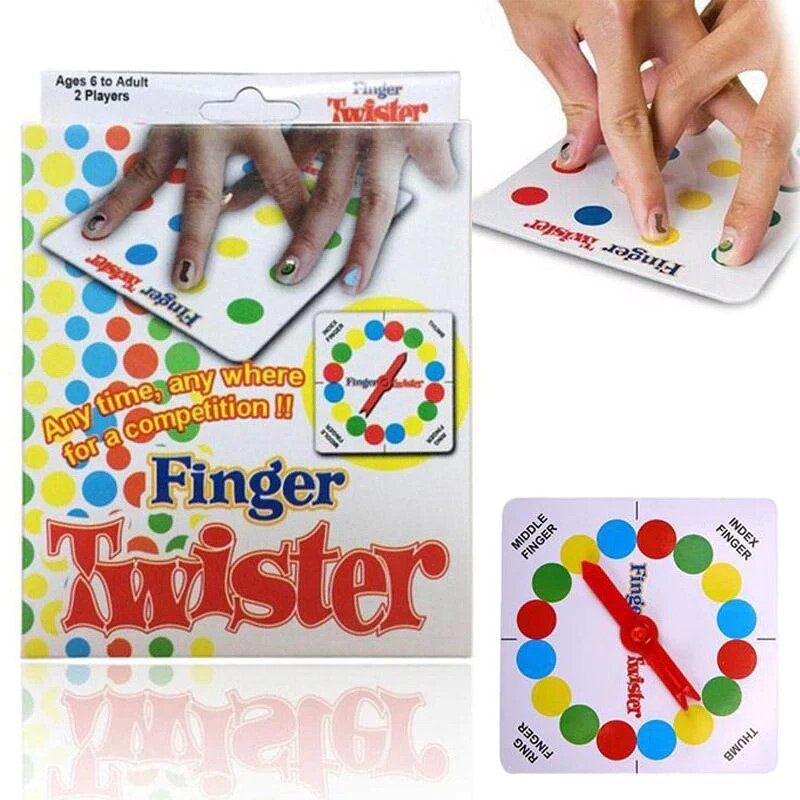 Mini Finger Twister Board Game Finger Version Table Party Game | Shopee ...