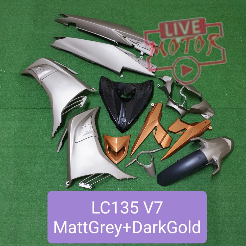 LC135 V7 Body Cover Set (HLD) | Shopee Malaysia
