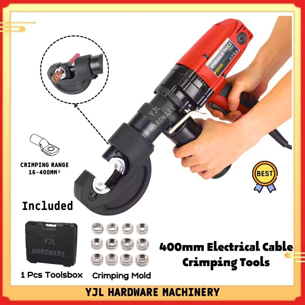 YJL - 400mm² Plug-In Electrical Hydraulic Crimping Tools Cable Lug ...