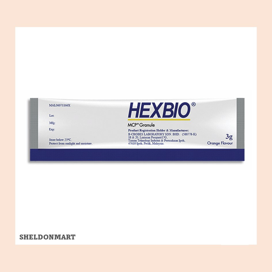 [EXP: 07/2025] HEXBIO PROBIOTICS GRANULES 3G (1 SACHET / 5 SACHETS ...