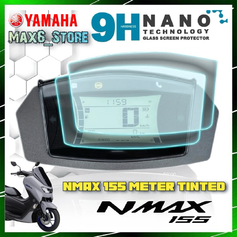 YAMAHA NMAX V2 2020-2023 TINTED METER UNIT STICKER NMAX155 METER ...