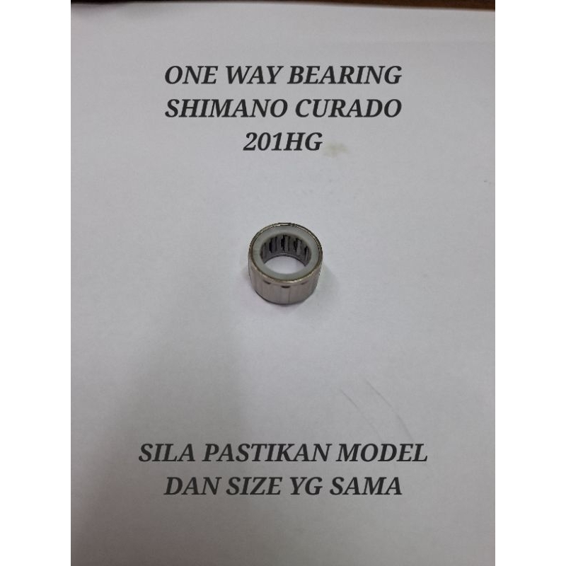 ORIGINAL ONE WAY BEARING SHIMANO CURADO 201HG / 200HG | Shopee Malaysia