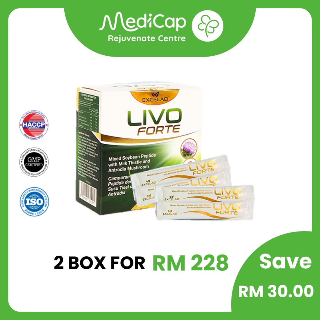 Excelab LIVO Forte 45's [ EXP : 01/2025 ] | Shopee Malaysia