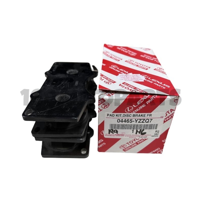 ORIGINAL TOYOTA 04465-YZZQ7 FRONT BRAKE DISC PAD HILUX REVO GUN125 ...