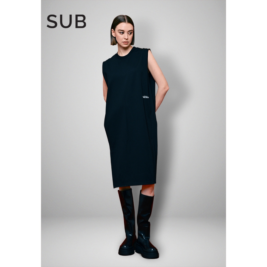 SUB Women Sleeveless Dress - Black - 410080 | Shopee Malaysia