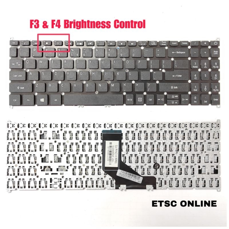 New Keyboard For Acer Aspire 5 A515-43 A515-52 A515-53 A515-54 A515-55 ...