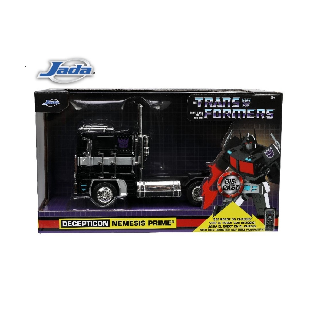 JADA 1:24 METAL DIE CAST TRANSFORMERS SERIES DECEPTICON NEMESIS PRIME ...