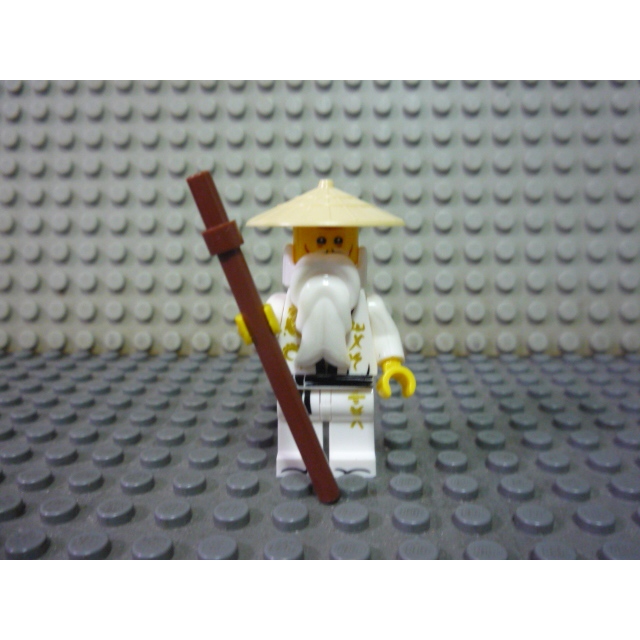 Custom Lego Ninjago - Sensei Wu w/Weapon Mini Figure | Shopee Malaysia