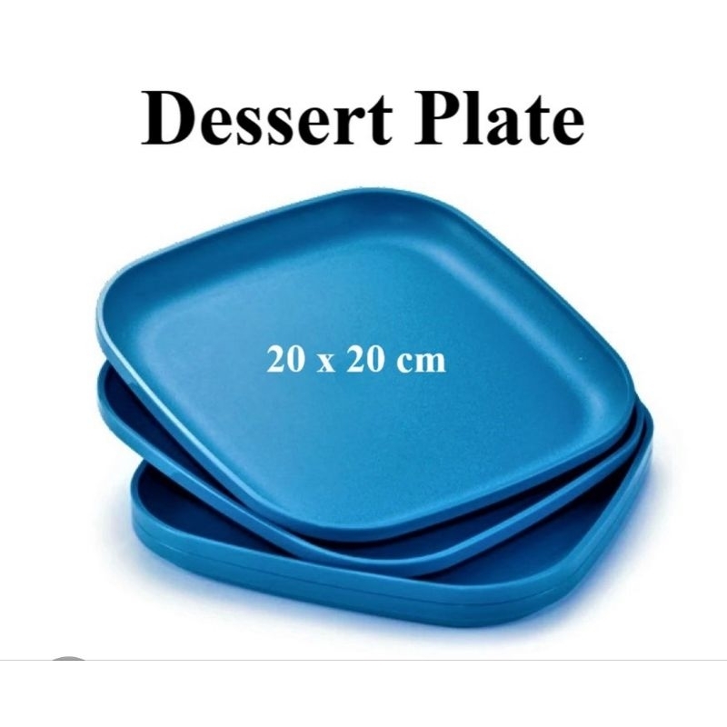 TUPPERWARE DESSERT PLATE (1 PCS) | Shopee Malaysia