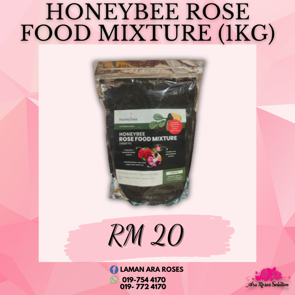 HONEYBEE ROSE FOOD MIXTURE 1KG | Shopee Malaysia