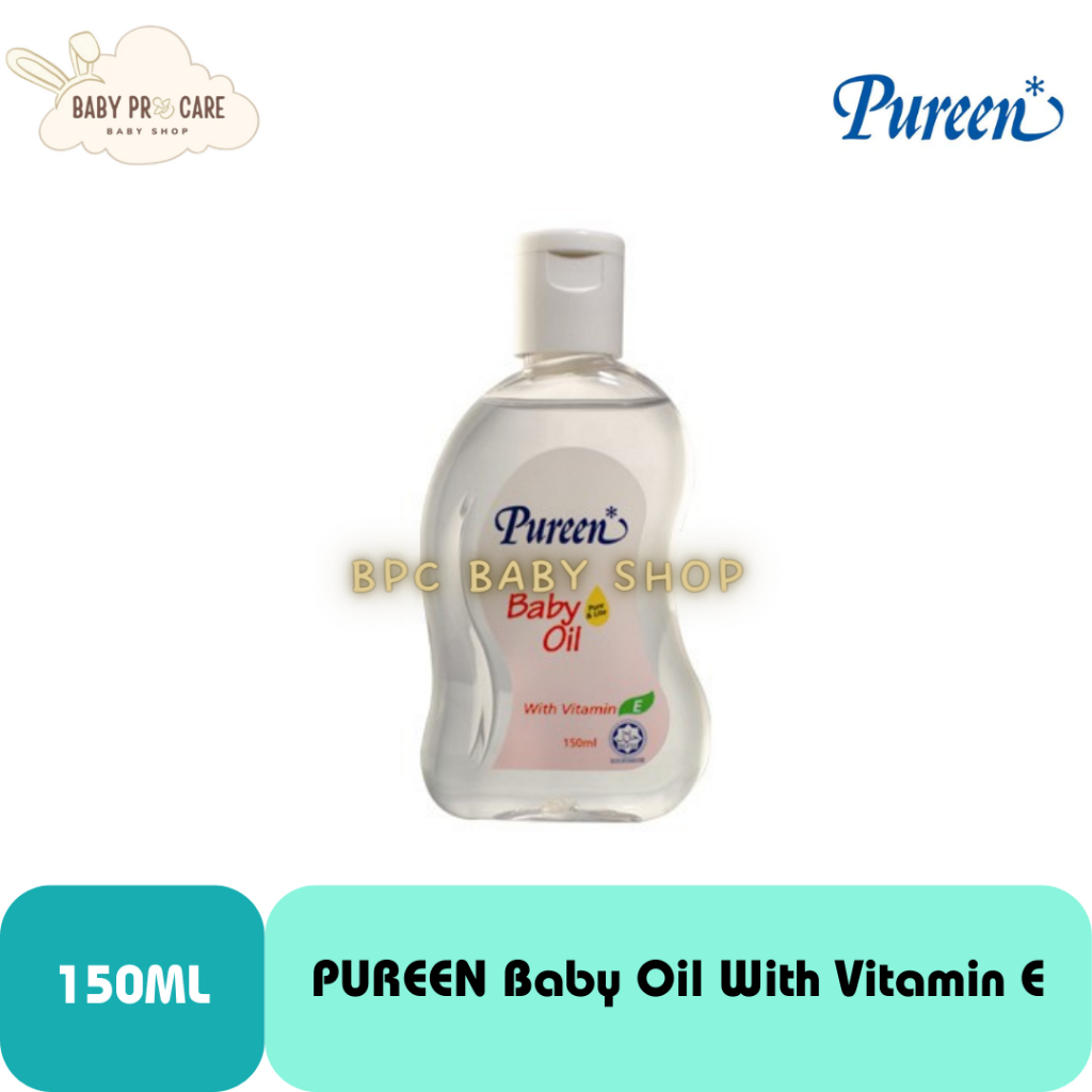 PUREEN Baby Oil With Vitamin E 150ML | Shopee Malaysia