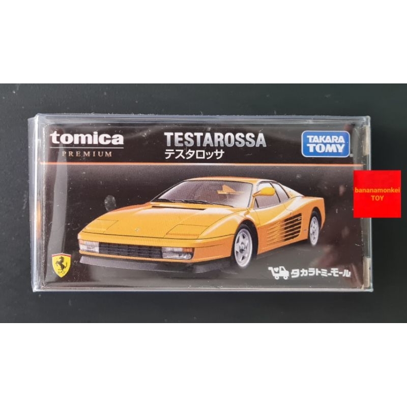 Tomica Premium FERRARI TESTAROSSA TOMY MALL EXCLUSIVE Yellow Special ...
