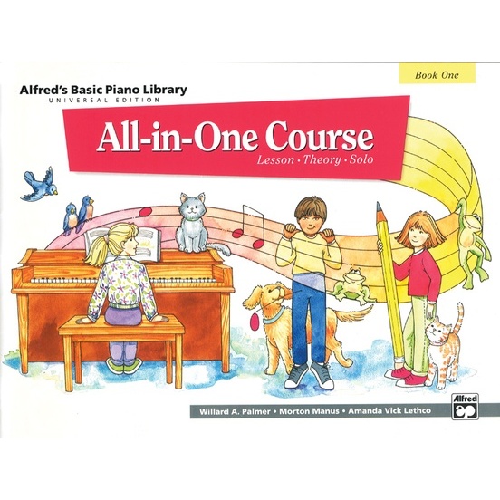 Alfred's Basic All-in-One Course Book 1 (Book only) | Alfred | Shopee ...
