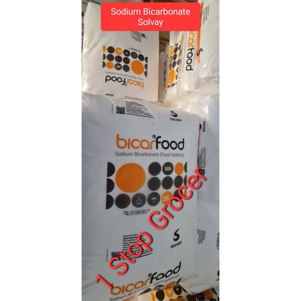 Baking Soda / Sodium Bicarbonate Solvay Bicar Food Grade Fine Powder ...