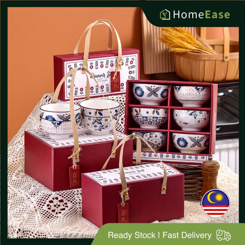 Vintage Flower Dinner Set Bowl Plates Dinnerware Microwave Ceramic ...