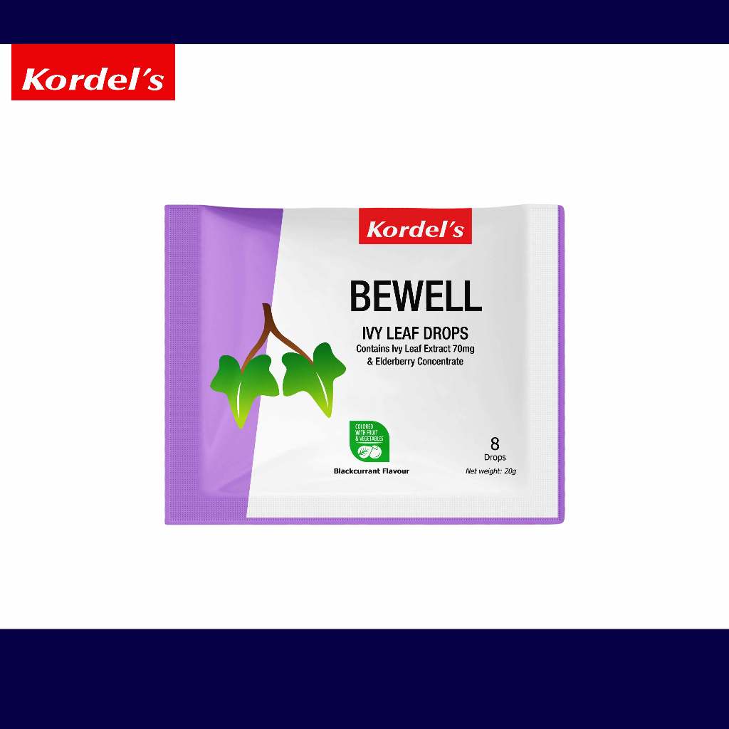 Kordel's Bewell Ivy Leaf Drops 1 sachet to relieve dry, itchy and ...