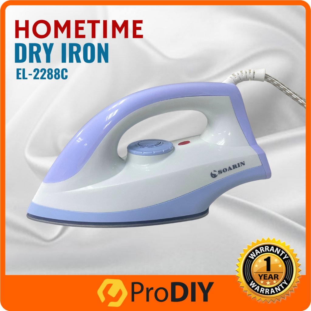 ROYALMASTER / HOMETIME Travel Dry Iron Teflon Coating Non-Stick With ...