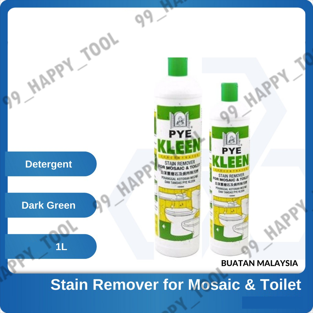 PYE KLEEN Stain Remover for Mosaic & Toilet (Cuci Tandas & Lantai ...