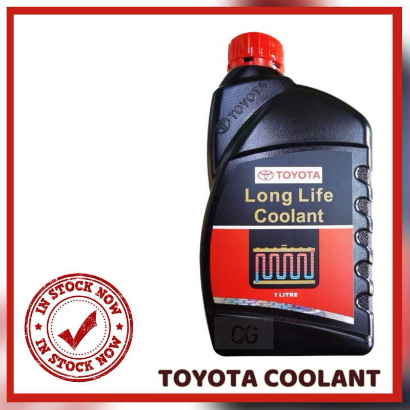(100% Original) Toyota Long Life Coolant 1L New Packing 088891L For Toyota , Honda , Proton ...