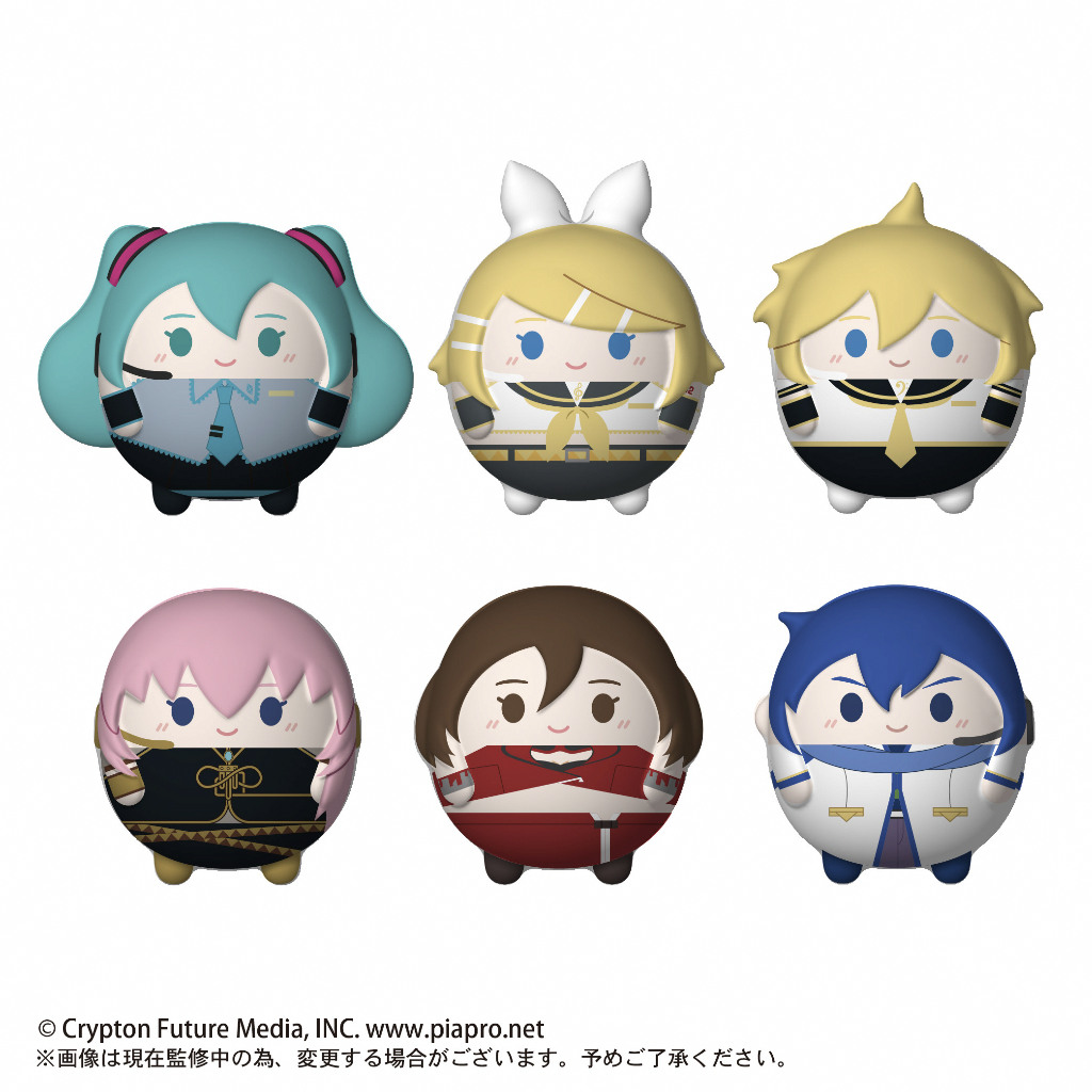 Vocaloid Piapro Collectible Fuwakororin Squeeze Keychain Blindbox ...