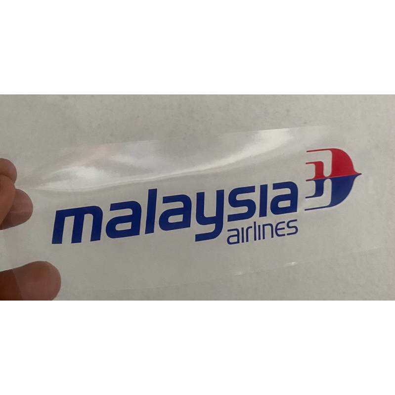 Malaysia Airlines Premium Sticker Waterproof | Shopee Malaysia