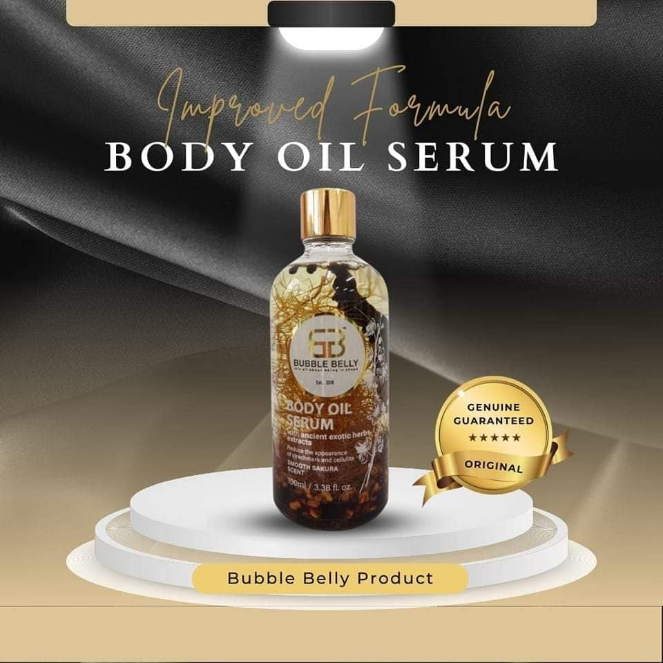 MINYAK URUT BUBBLE BELLY ORIGINAL (BODY OIL SERUM) | Shopee Malaysia