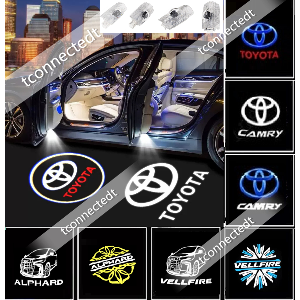 (Ready-Stock MLK)Welcome Light Car Door Light Shadow Lamp Courtesy Lamp ...