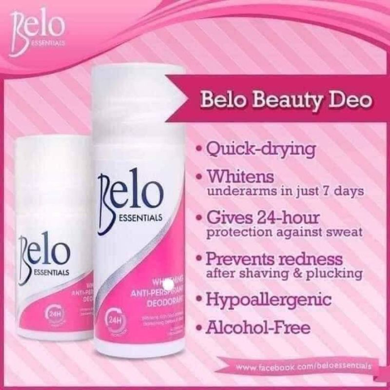 belo essential whitening deodorant roll on | Shopee Malaysia