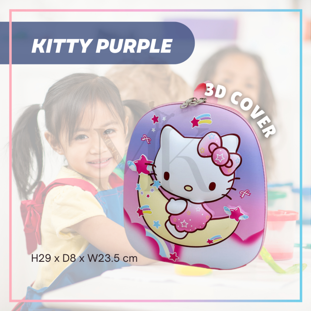 Mum's K Preschooler 3D Cute Backpack Beg Budak | Shopee Malaysia