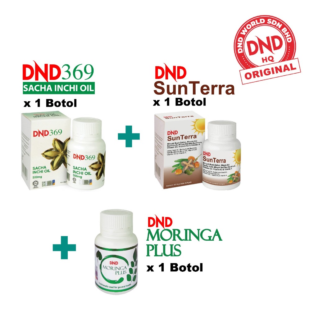 DND Signature Set (D3K2 softgel) | Shopee Malaysia