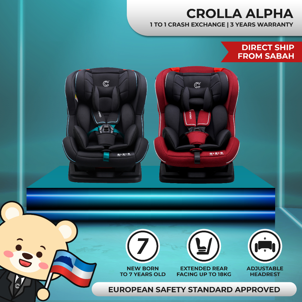 Crolla Alpha Seatbelt Installation (New-Born - 7 Years Old) [For Sabah ...