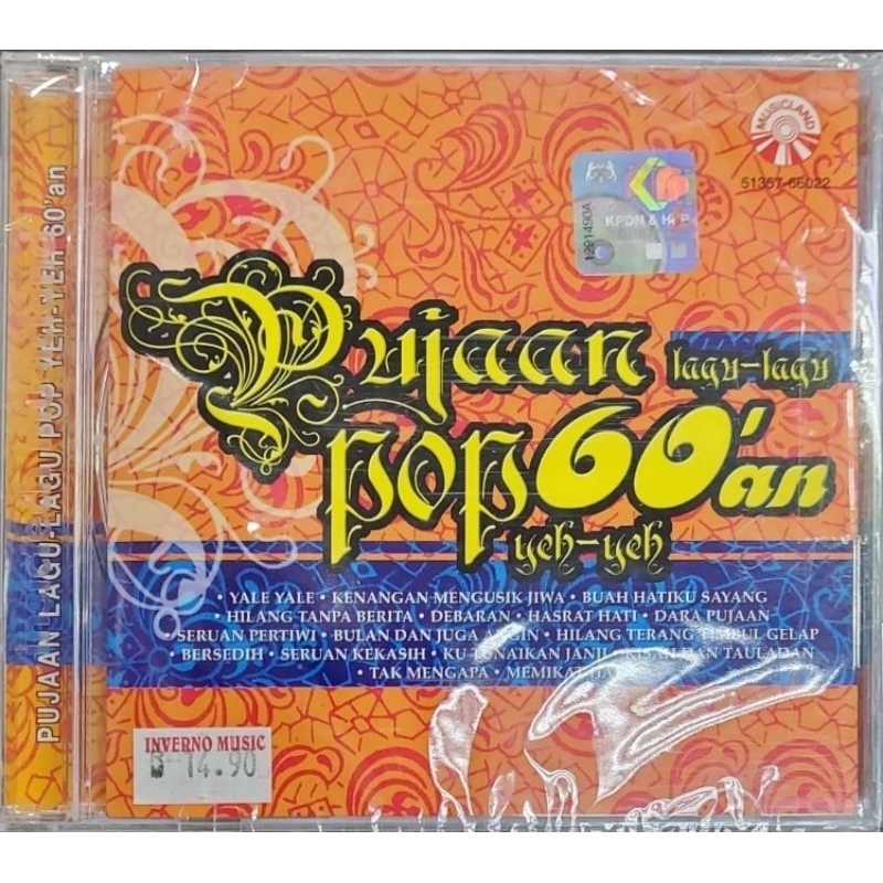 Pujaan Pop Yeh Yeh 60'an - Various Artists (CD) | Shopee Malaysia