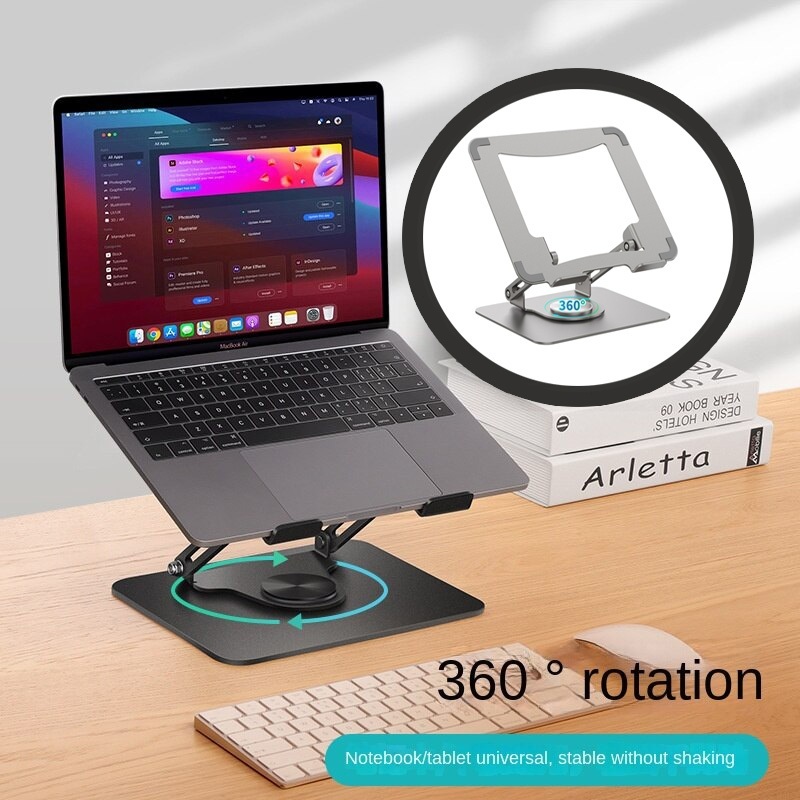 Laptop Stand Foldable multi-angle adjustableTablet Rotale Stand Laptop ...