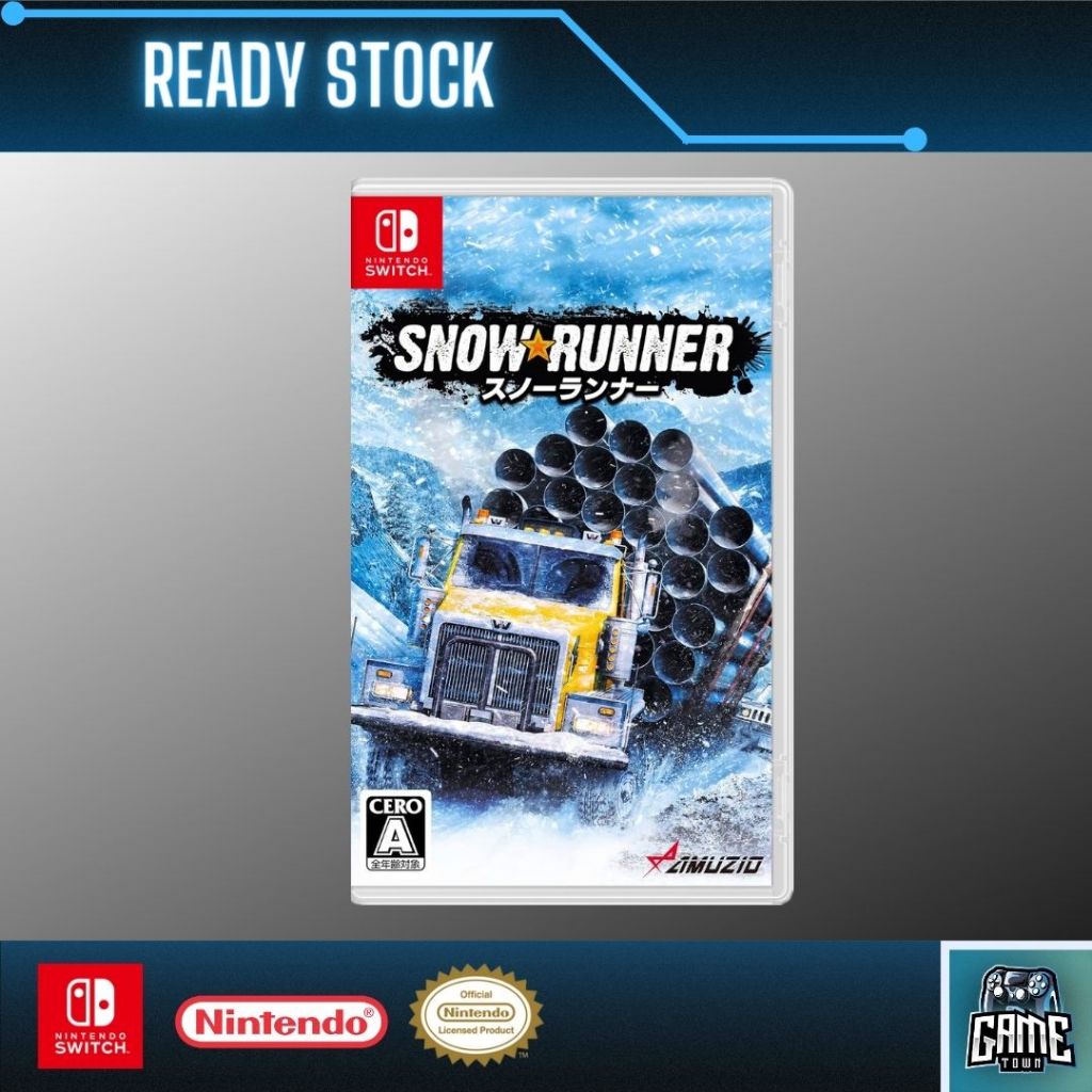 Nintendo Switch SnowRunner / Snow Runner 雪地奔驰 (English/Chinese Ver ...