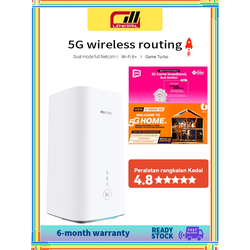 Huawei WiFi Router Sim Card Modem BOOST 5G CPE Pro 2 H122-373 | Shopee ...