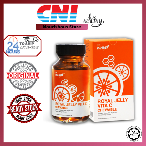 CNI Royal Jelly Vitamin C (100 tablets x 250mg) - Royal Jelly ...