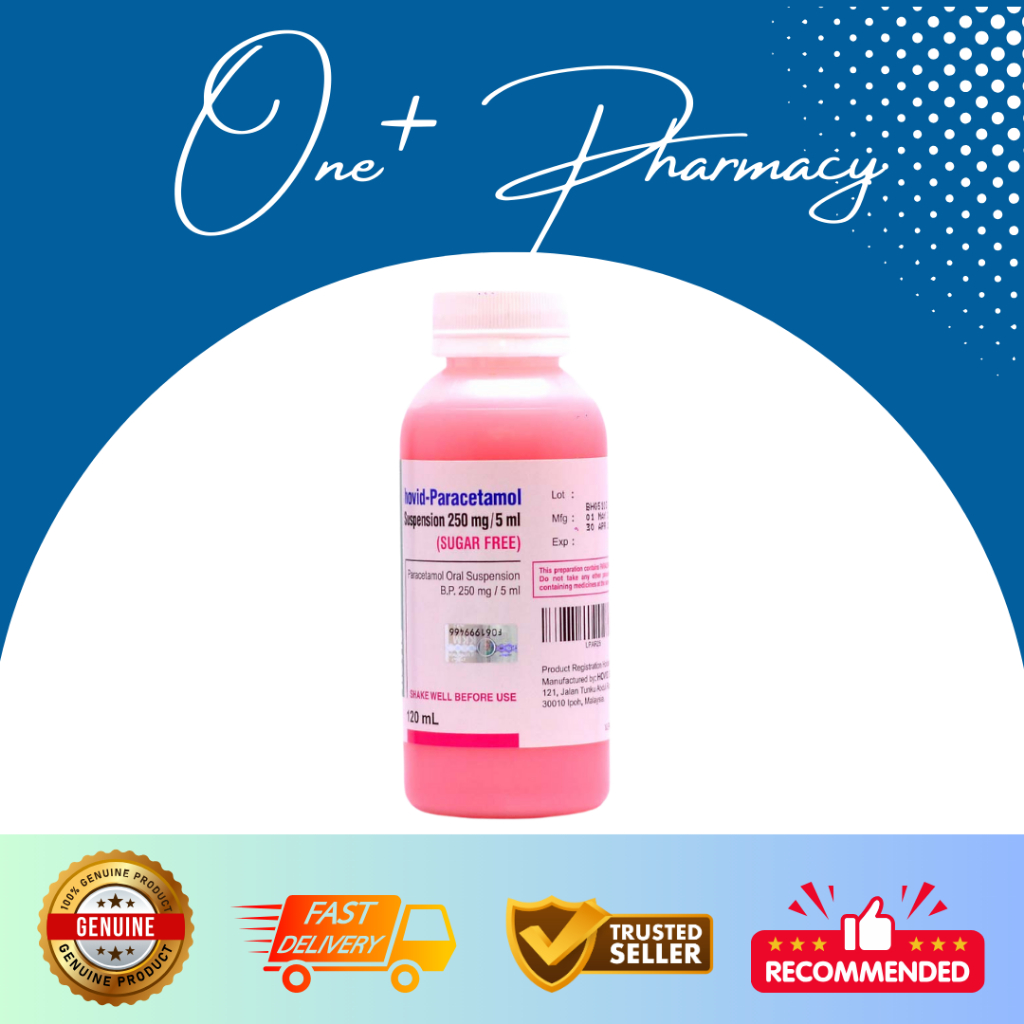 Hovid paracetamol susp 250mg/5ml | Shopee Malaysia