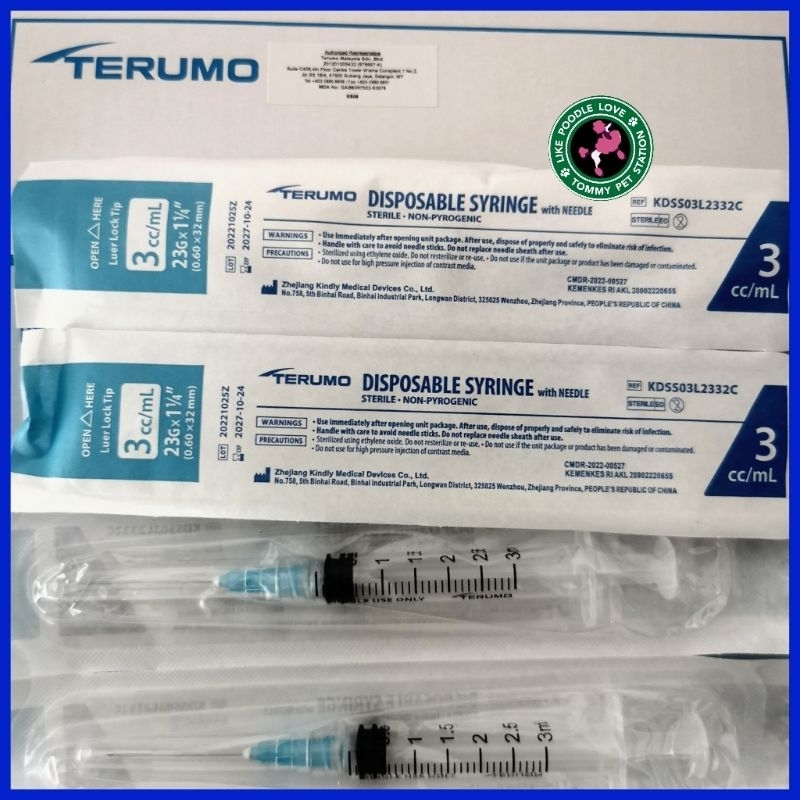 1ml SYRINGE / JARUM / PICAGARI 1ML LUER SLIP with | Shopee Malaysia