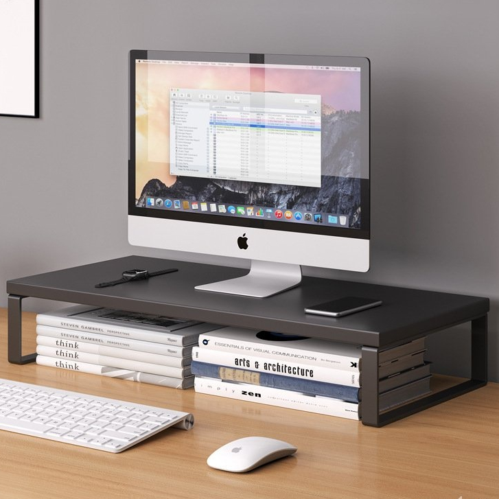 Desktop Computer Riser Monitor Stand Desktop Storage Rack Office ...