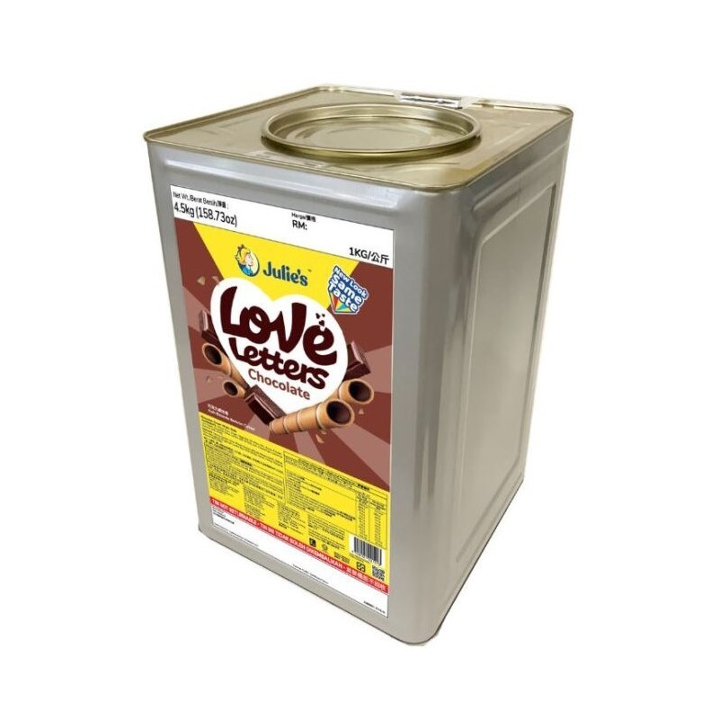 [BISKUT TIN] JULIE'S LOVE LETTER CHOCOLATE 4.5KG ALL TIME FAVOURITE ...