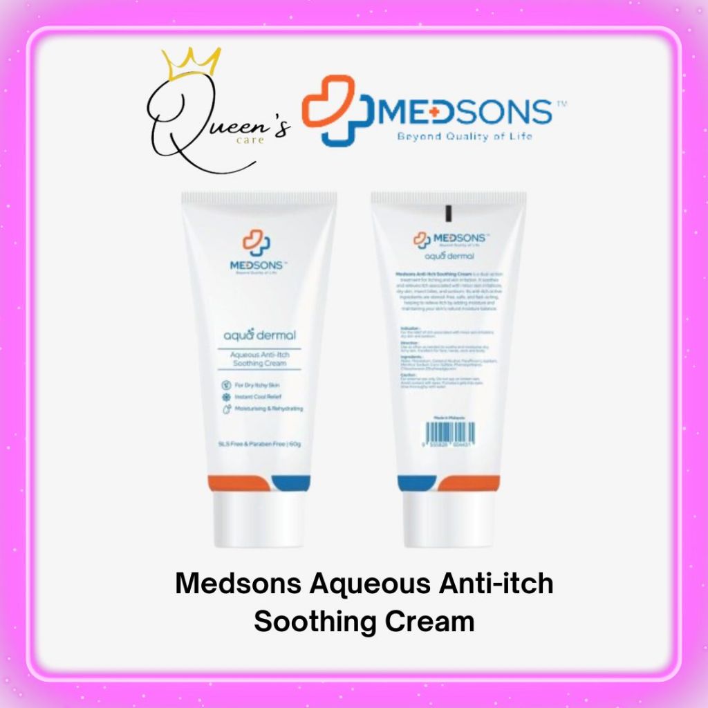 Medsons Anti-Itch Soothing Cream 60g (Expiry: 7/2026) | Shopee Malaysia
