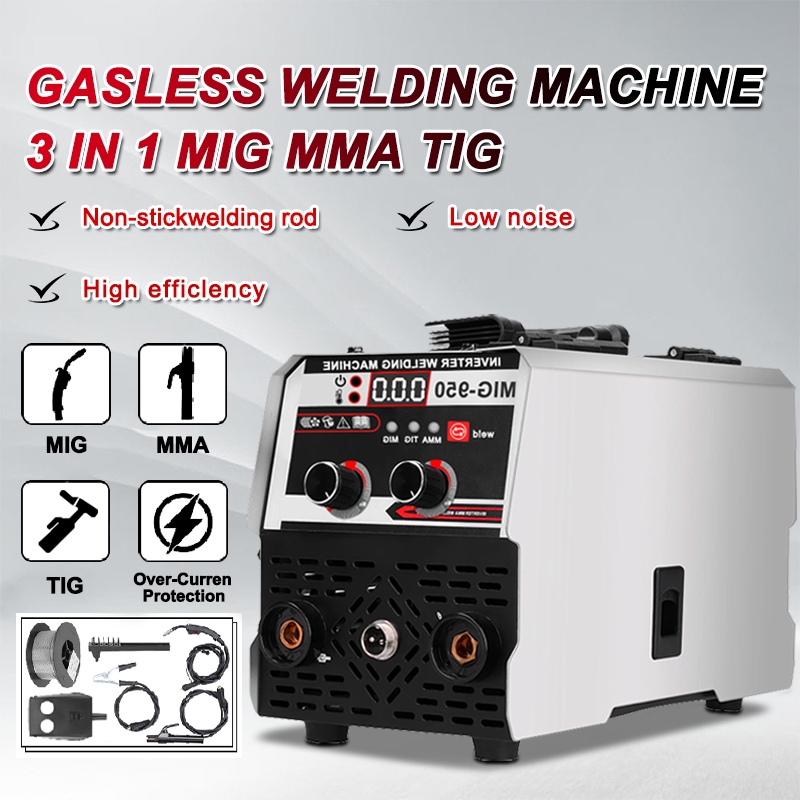 MIG Welding Machine Gasless Inverter Arc 3 in1 MIG/MMA/TIG -950 Welder Walding Mesin Kimpalan ...
