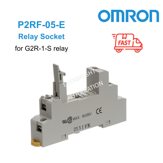 Omron P2RF-05-E (P2RFZ-05-E) Relay Socket Relay Base for G2R-1-S ...