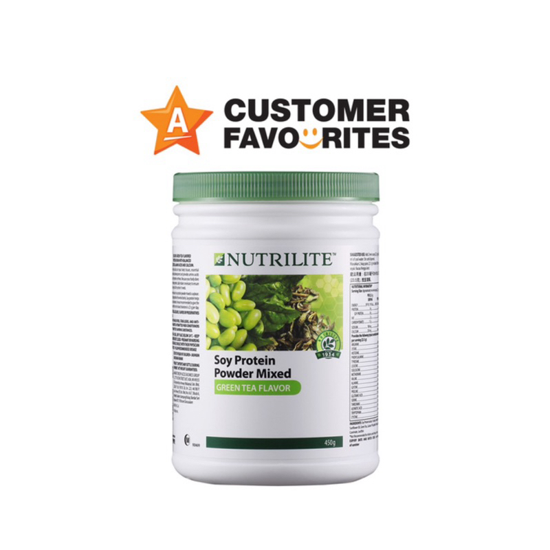 Nutrilite Soy Protein Drink Mix - Green Tea Flavor 450g | Shopee Malaysia