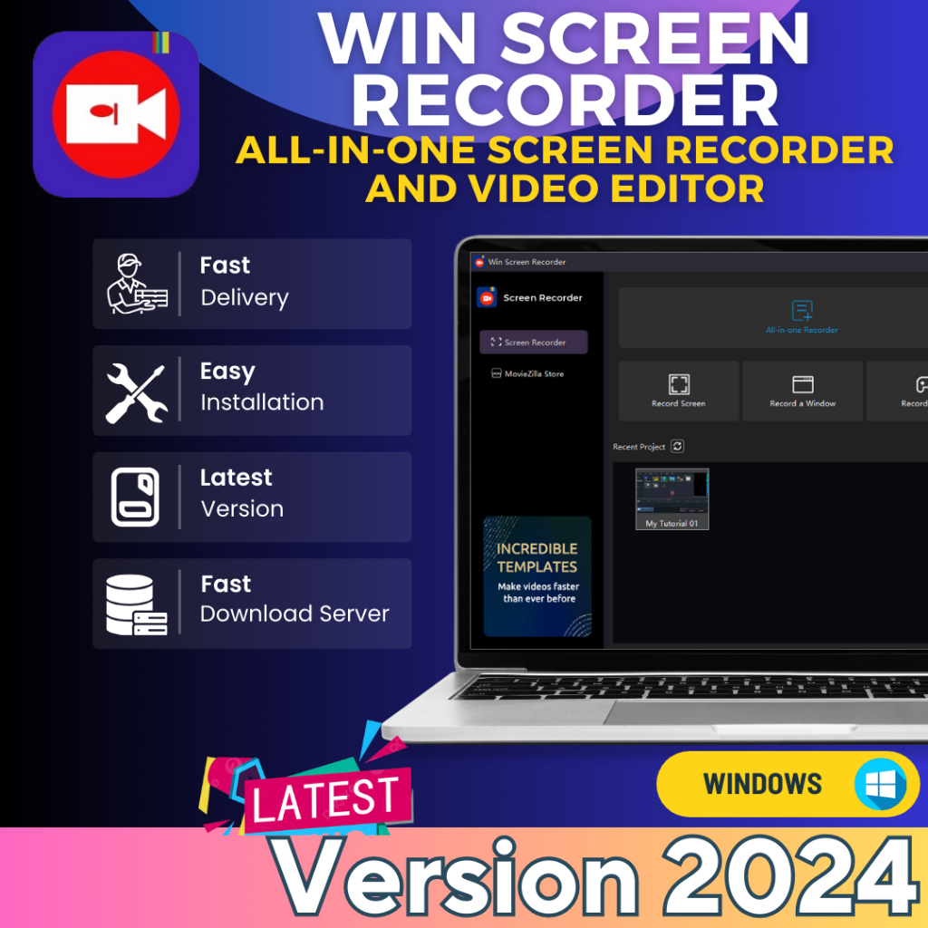 Win Screen Recorder - All-in-one screen recorder and video editor ...