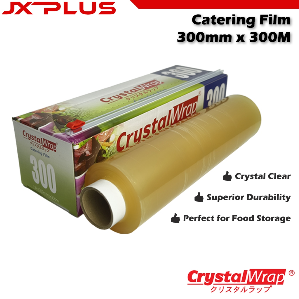 Crystalwrap Catering Film 300 12 inch 300mm 300M Food wrap PVC Cling ...