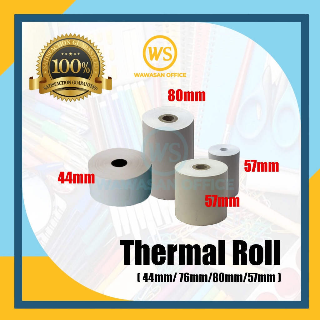 Thermal Roll Paper / Thermal Paper Roll / Thermal Receipt Paper Roll ...